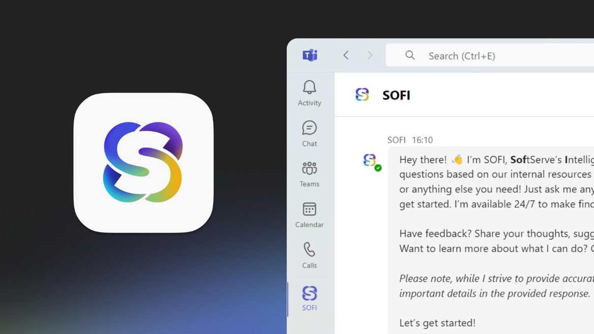 SoftServe запустили внутрішню ШІ-асистентку SOFI — її вже ...