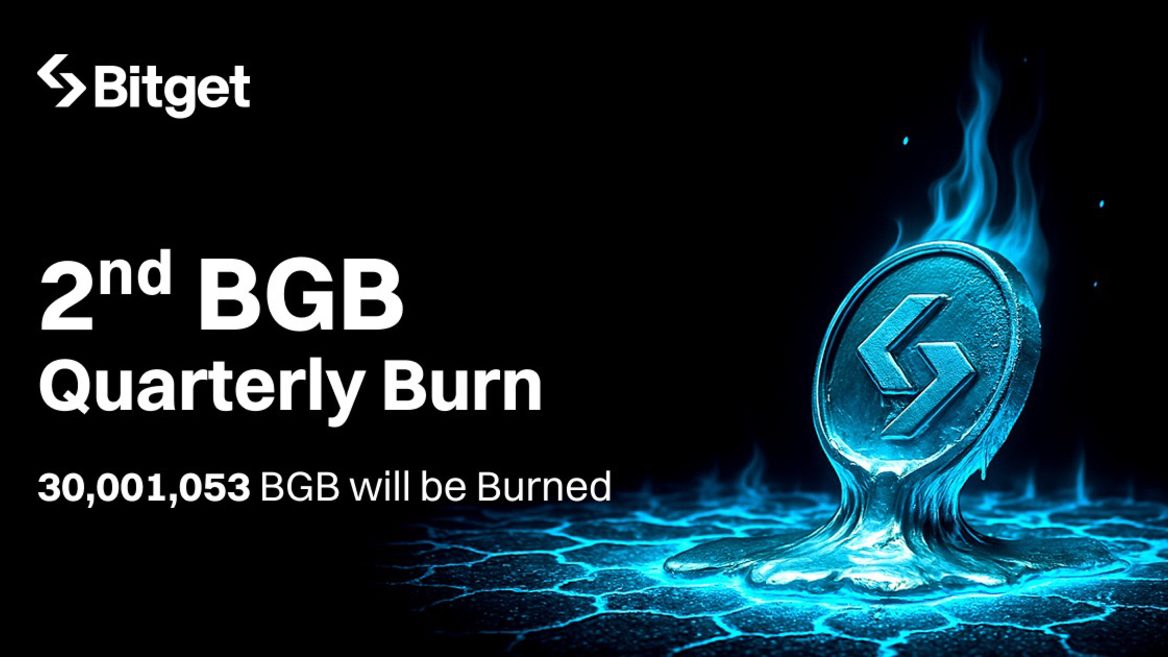 Bitget спалив 30 мільйонів BGB на суму $138 млн за другий квартал 2025 року | dev.ua