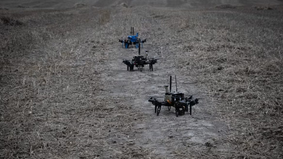 Ukraine is the first in the world to regularly use swarms of drones on ...