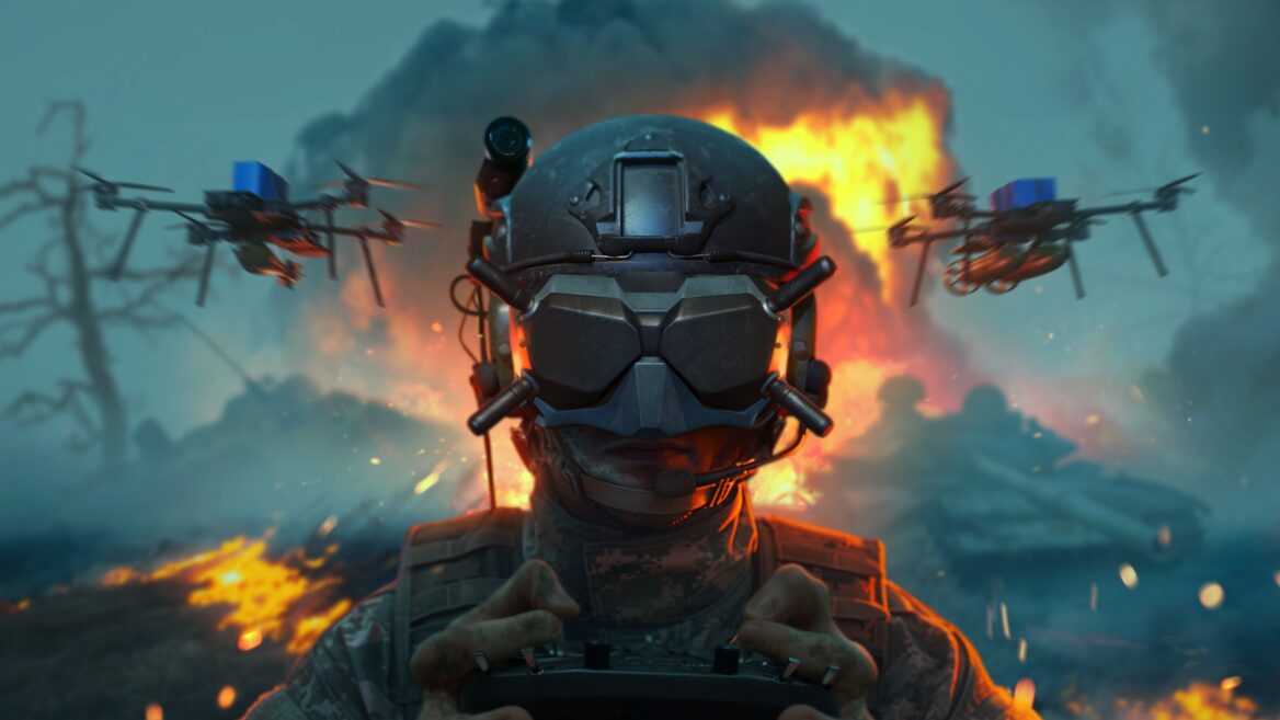 From today, the Ukrainian ultra-realistic FPV combat drone simulator UFDS is available on Steam ...