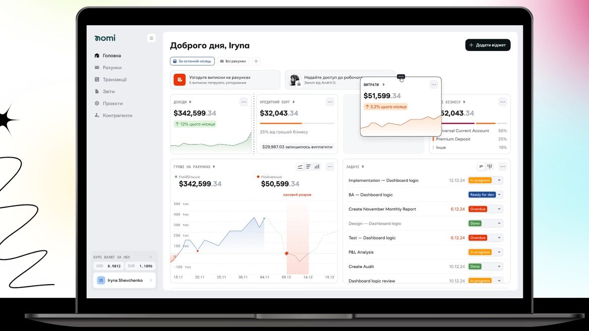 New Ukrainian startup: Nomi financial accounting system plans to ...